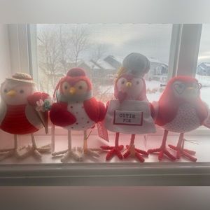 Target | Holiday | Nwt Spritz Birds From Target Full Set Of 4 Birds ...
